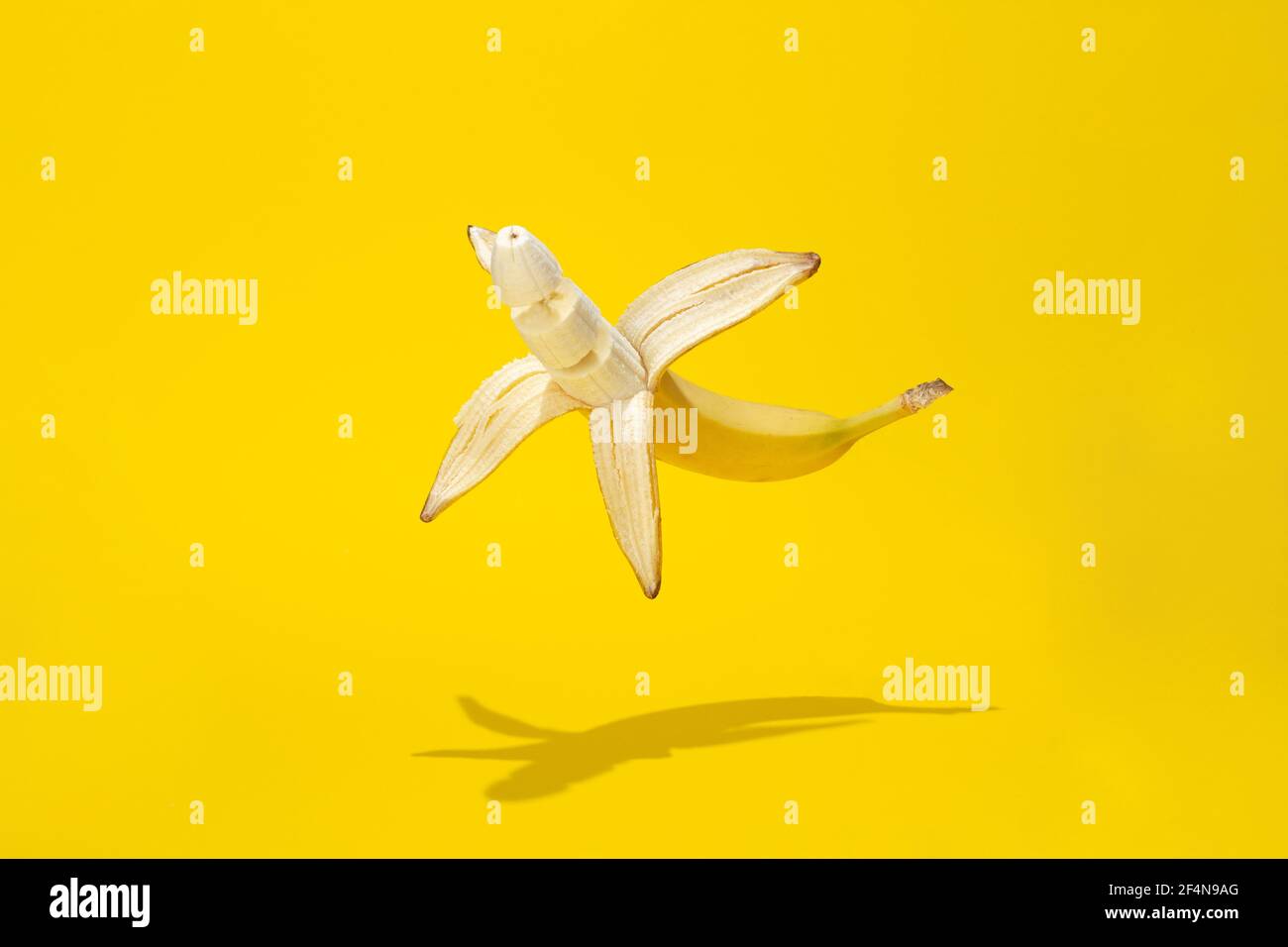 Flying banana hi-res stock photography and images - Alamy