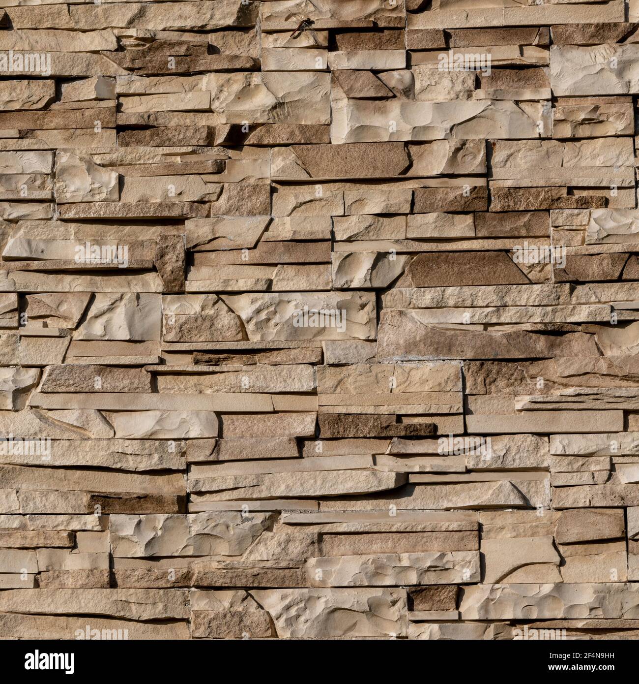 Beige Stone Cladding Texture