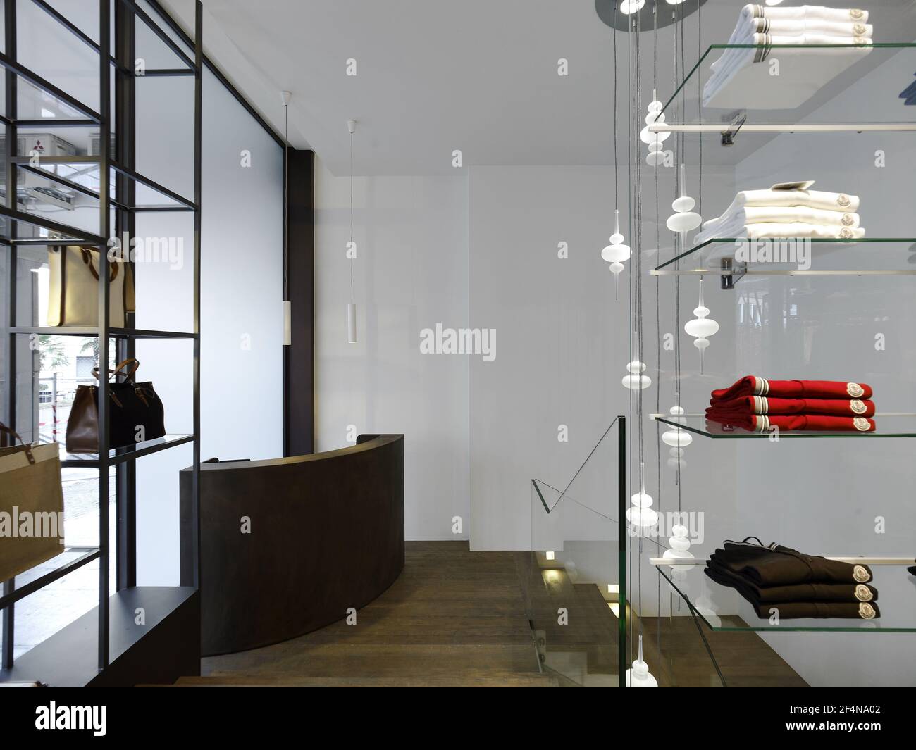Boutique fashion store in Milano, Italy Stock Photo - Alamy