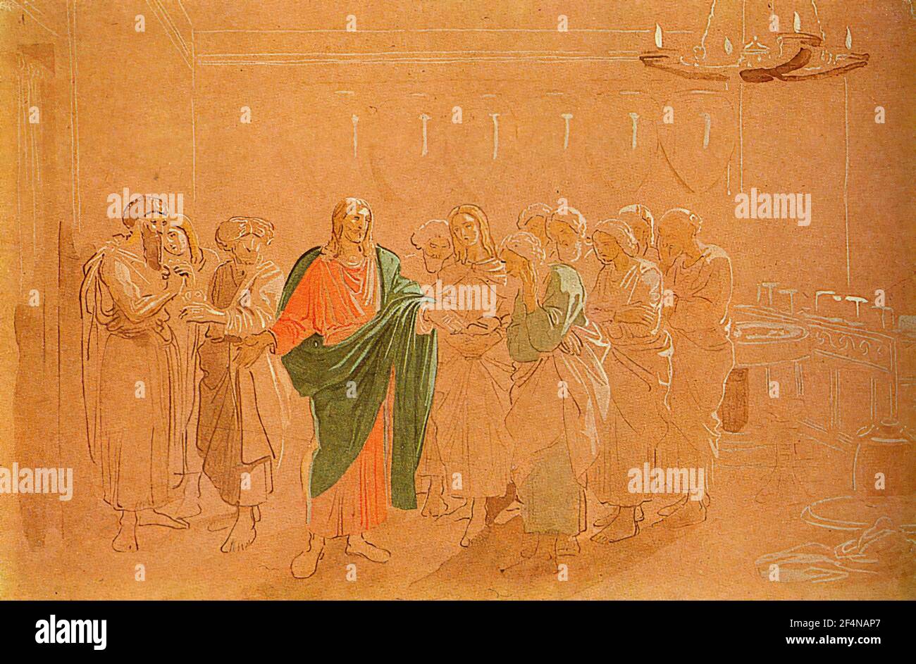 Alexandre Ivanov - Exit Last Supper Stock Photo - Alamy