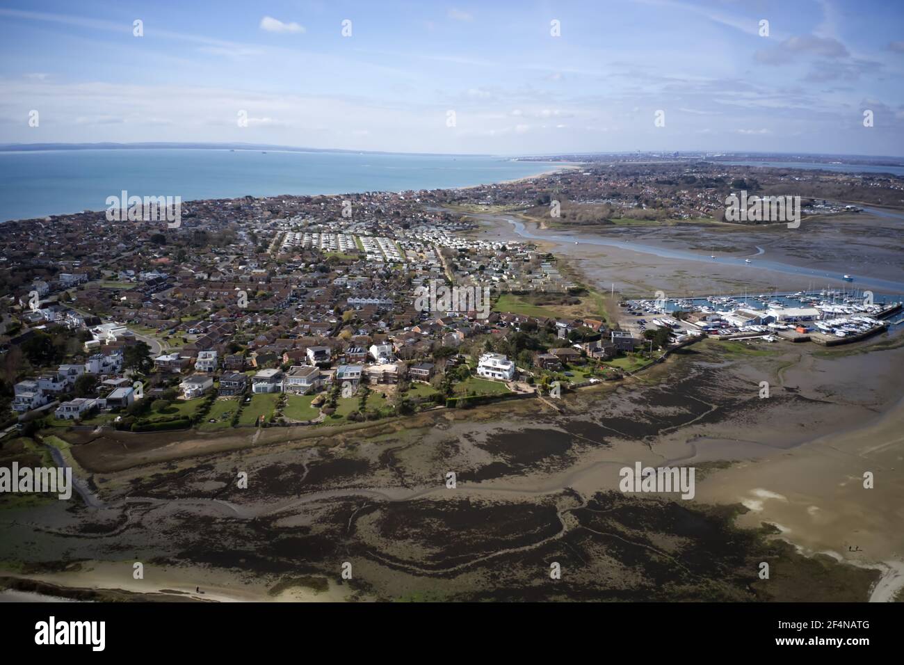 Hayling island aerial hi-res stock photography and images - Alamy