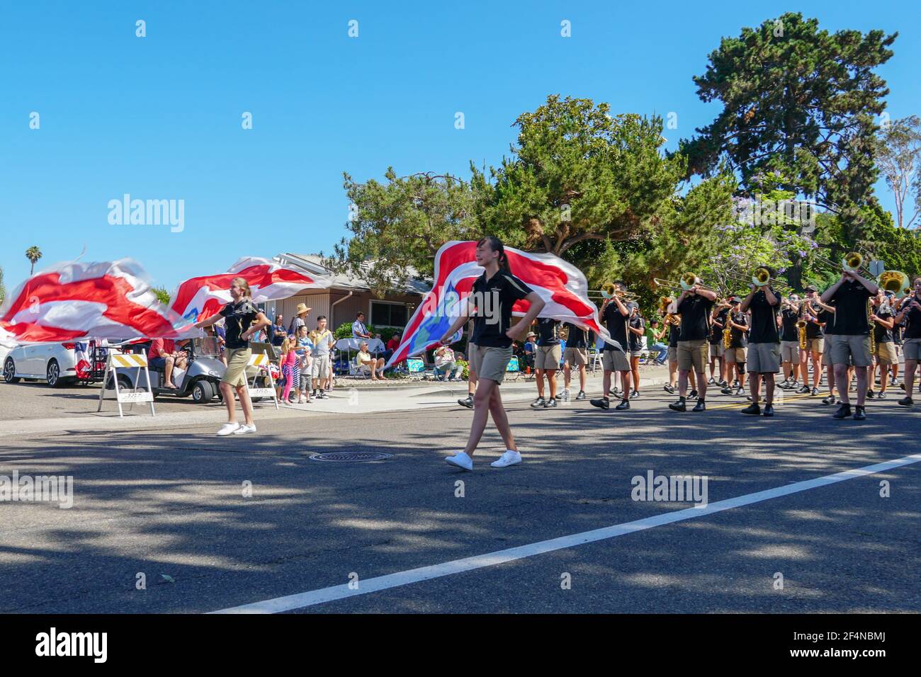 4th of july parade marching band hi-res stock photography and images ...