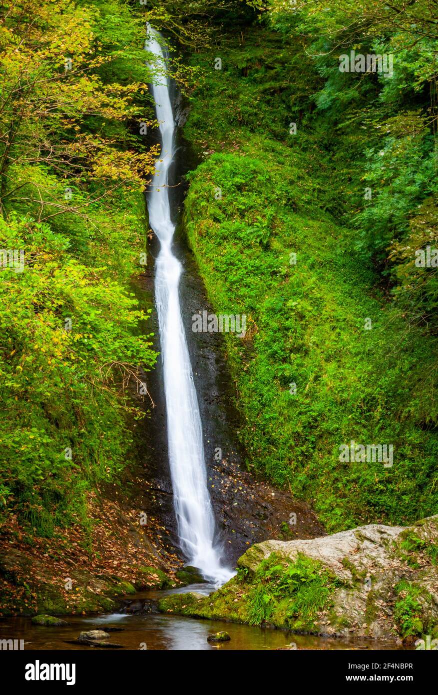 Devon waterfall hi-res stock photography and images - Alamy