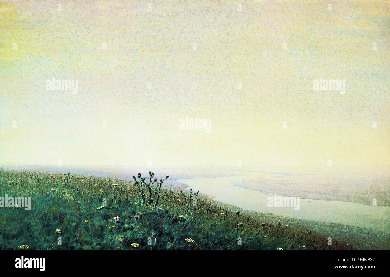 Arkhip Kuindzhi - Dnieper Morning 1881 Stock Photo - Alamy