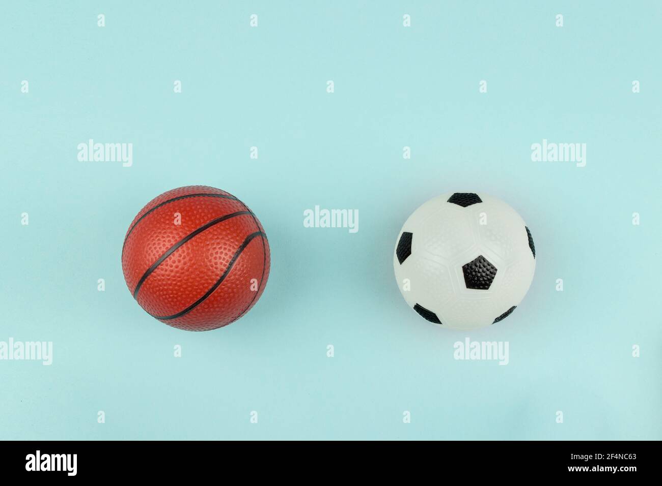 Orange And Blue Football Background