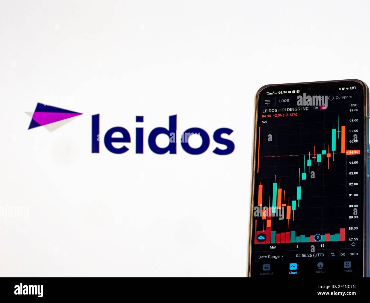 Leidos logo hi-res stock photography and images - Alamy