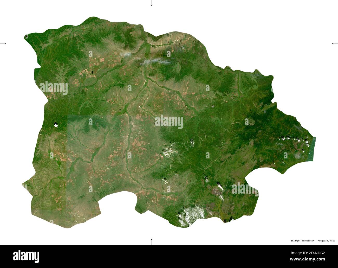 Selenge outline map hi-res stock photography and images - Alamy