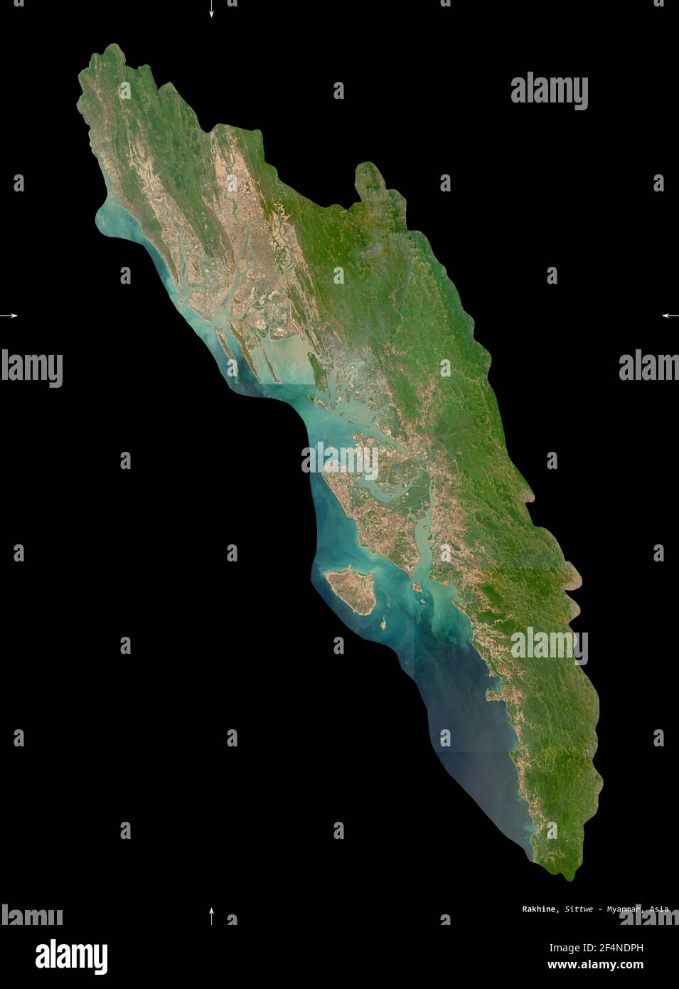 Arakan map hi-res stock photography and images - Alamy