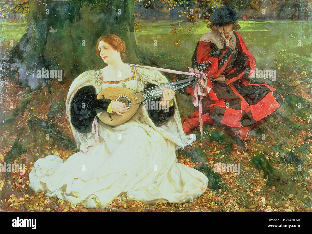 Love painting 1900 hi-res stock photography and images - Alamy