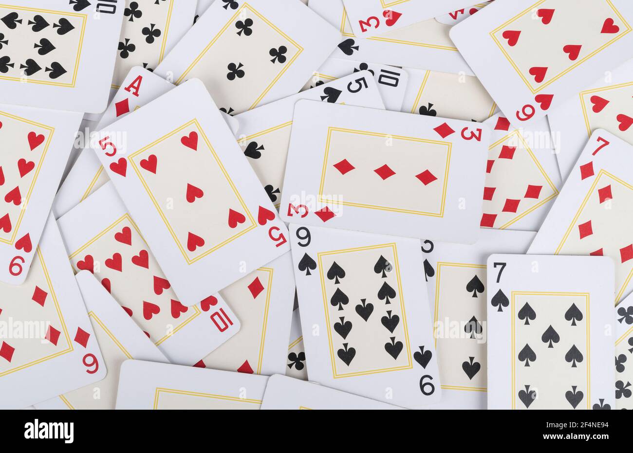 Group of various playing cards. Cards backdrop Stock Photo - Alamy