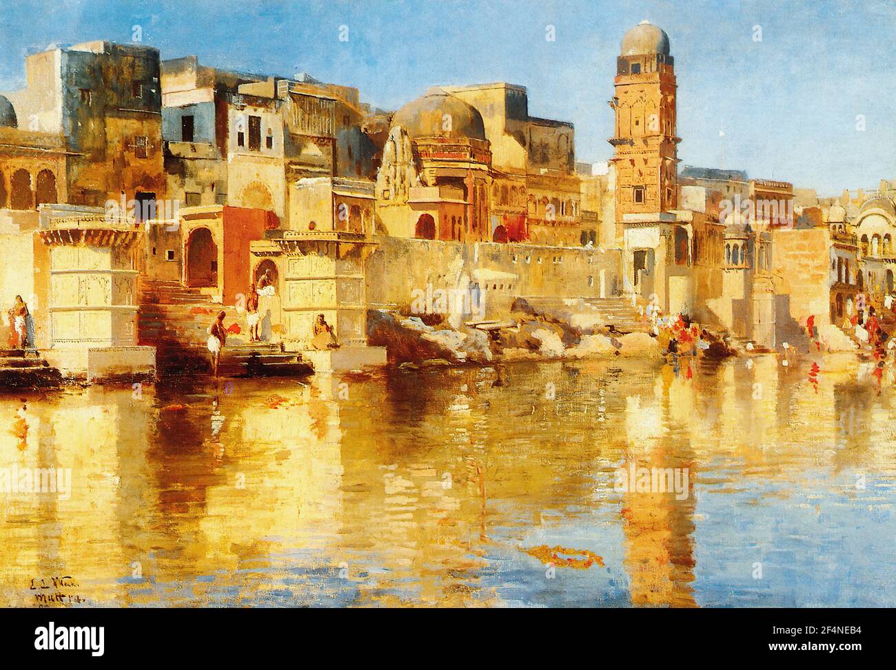 Edwin Lord Weeks - Muttr 1883 Stock Photo - Alamy