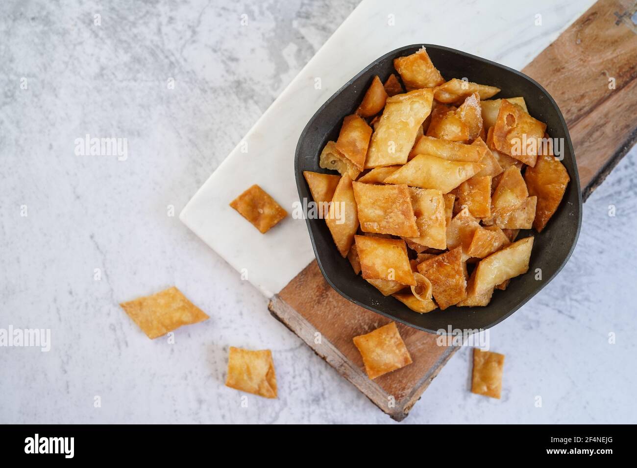 Sweet Diamond cuts - Deep fried Kerala sweet snack with flour coated in ...