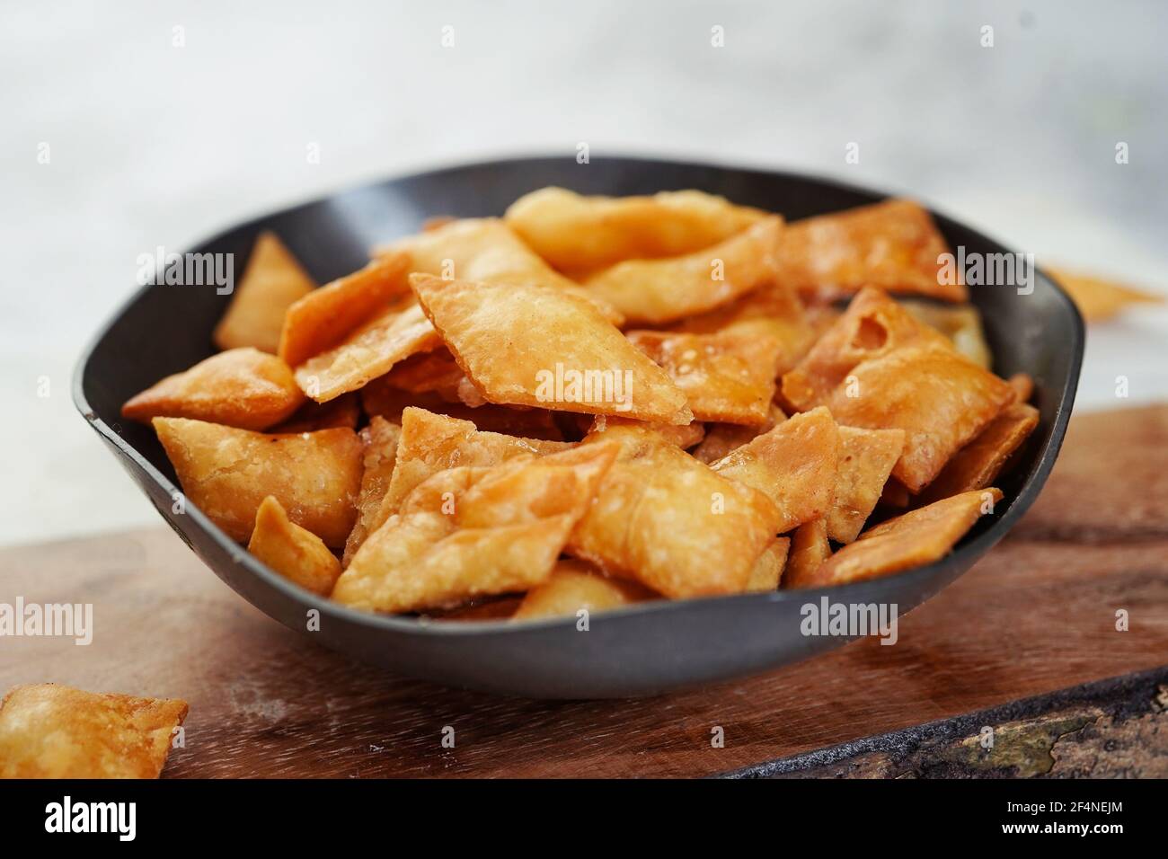 Sweet Diamond cuts - Deep fried Kerala sweet snack with flour coated in ...