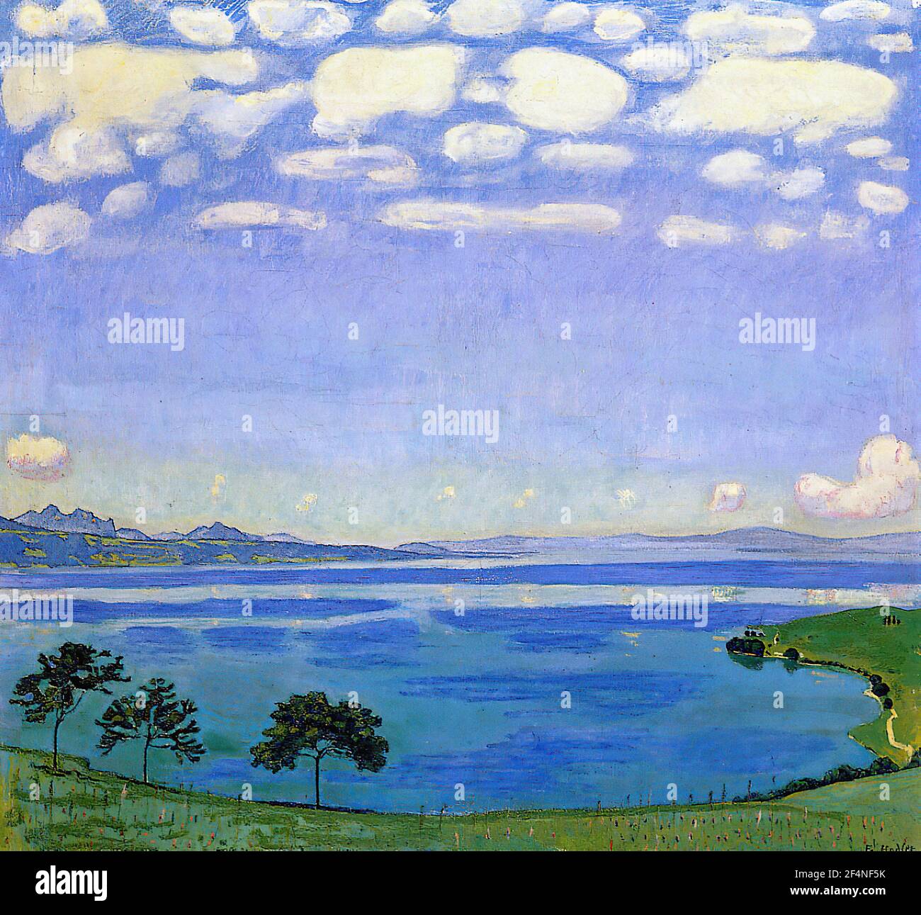 Ferdinand hodler lake hi-res stock photography and images - Alamy