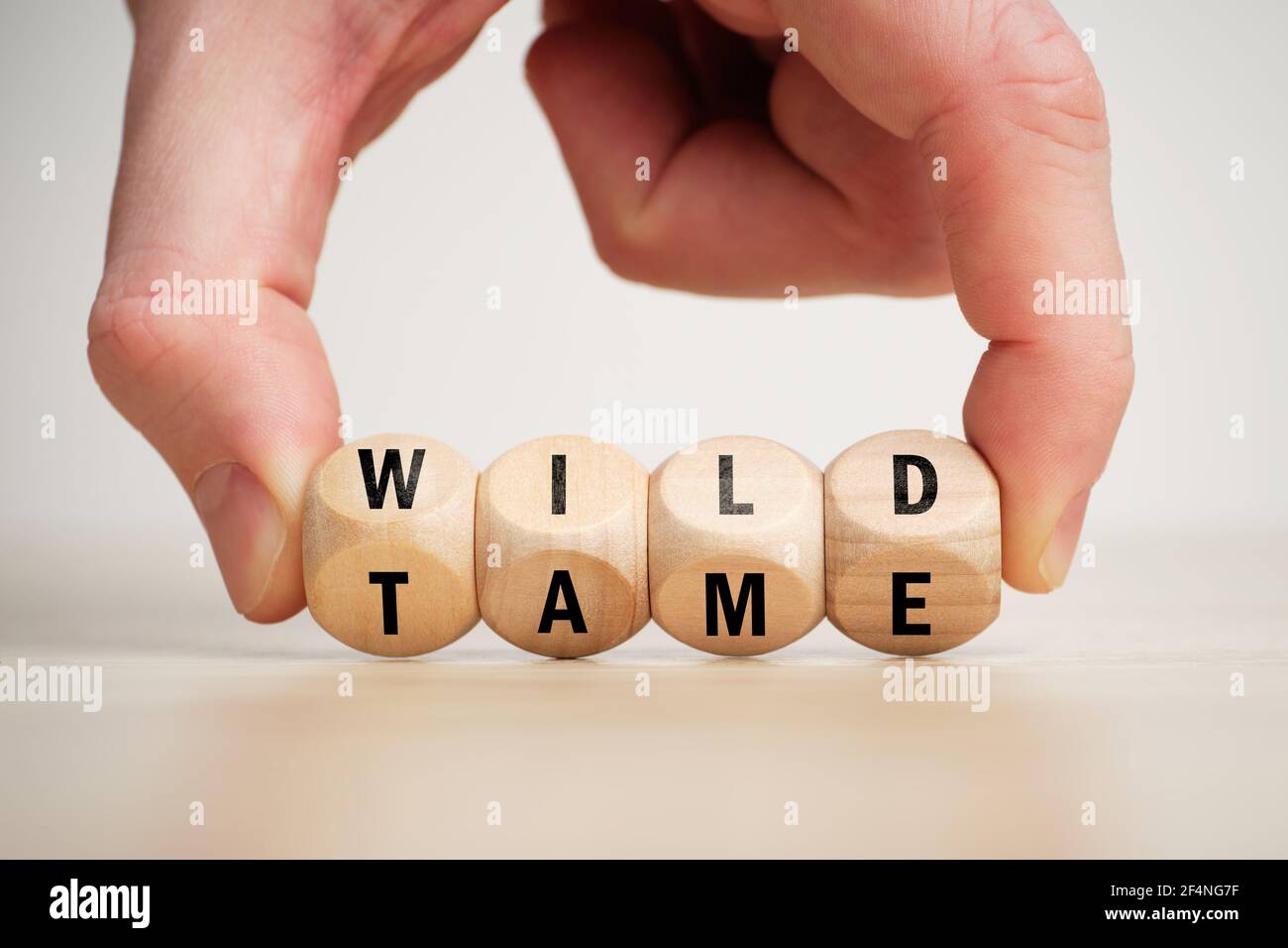 Tame or wild hi-res stock photography and images - Alamy