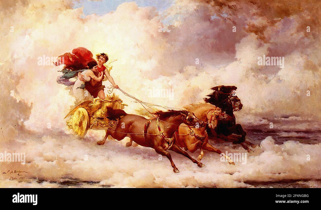 Frederick arthur bridgman apollo hi-res stock photography and images ...