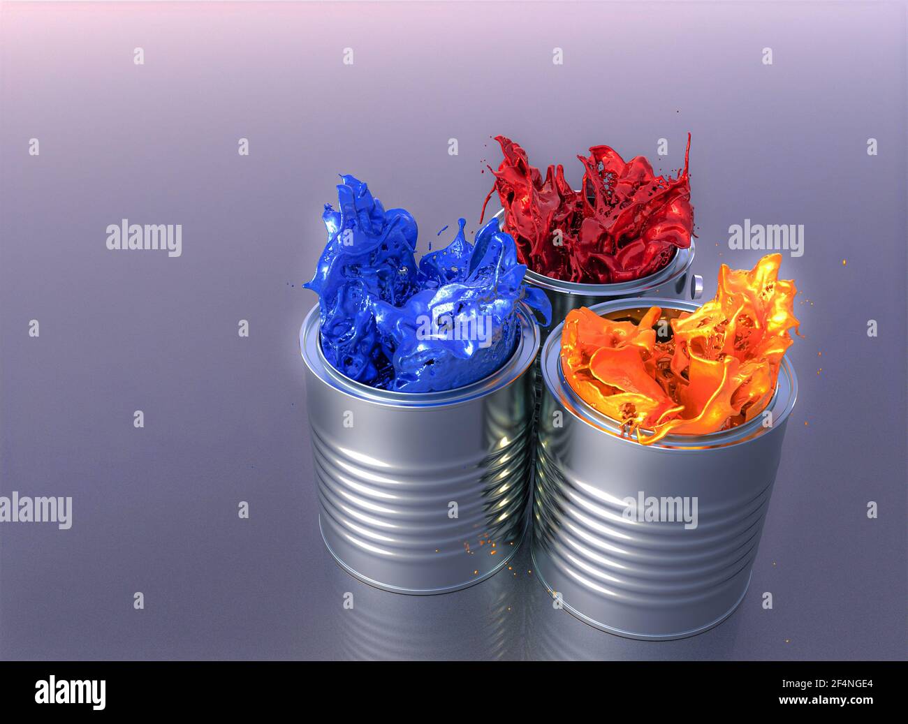 3d art paint hi-res stock photography and images - Alamy