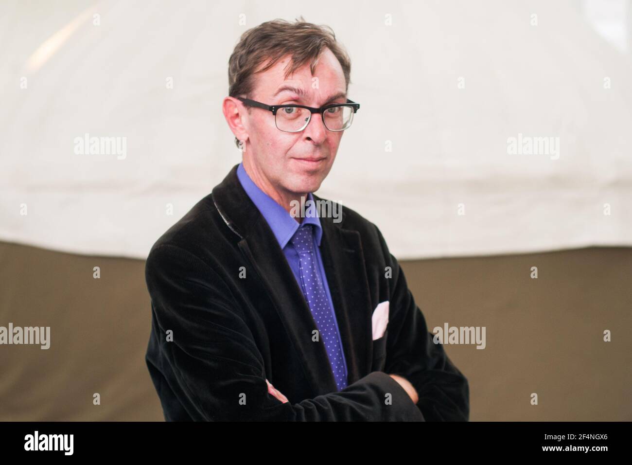 Edimburgh, Scotland. 18 August, 2018. Scottish critic and author Stuart ...