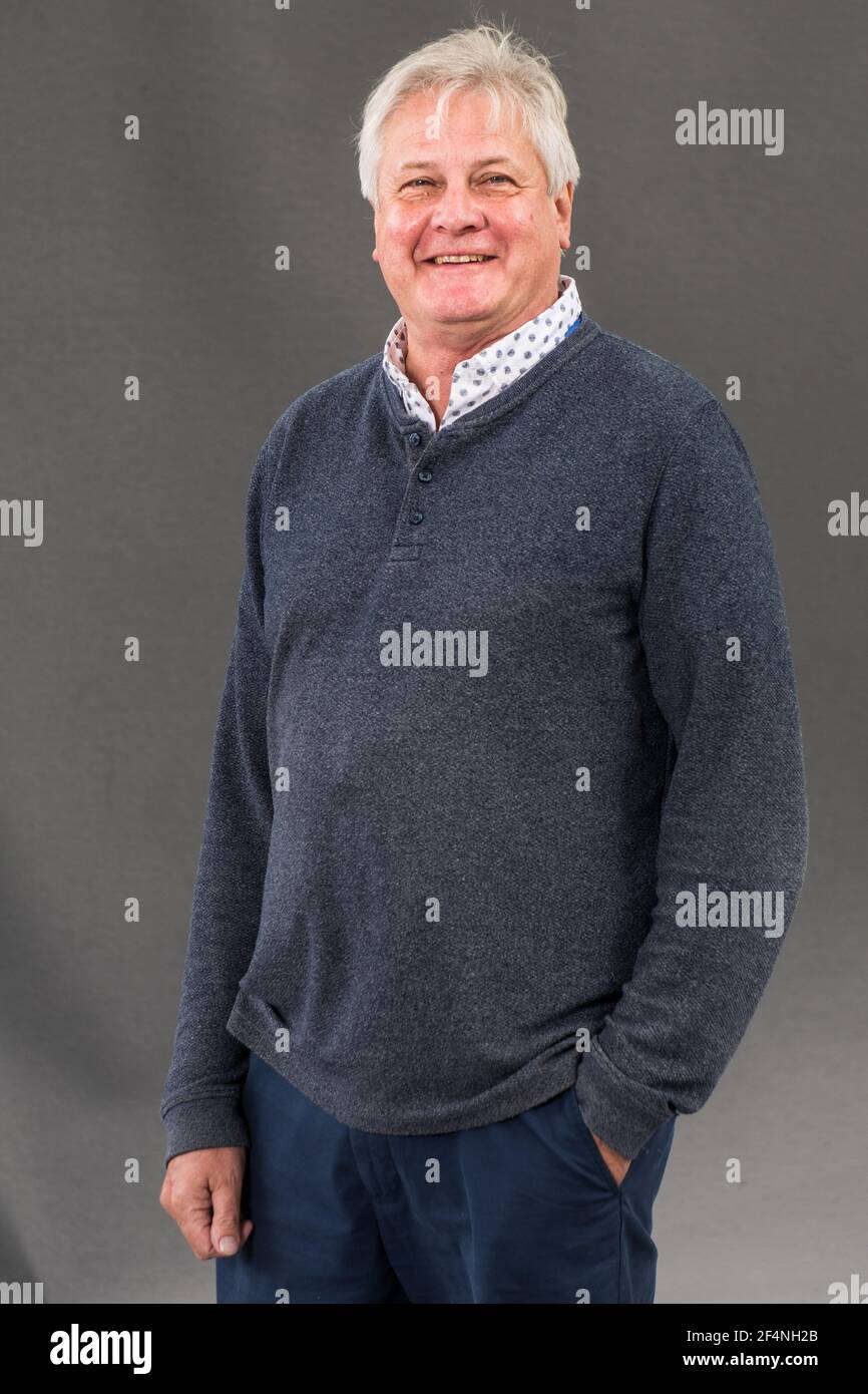 Edimburgh, Scotland. 18 August, 2018. Author Stuart Delves attends a ...