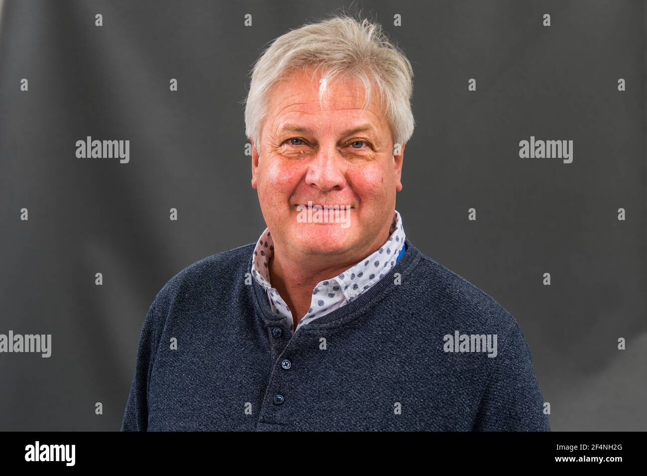Edimburgh, Scotland. 18 August, 2018. Author Stuart Delves attends a ...