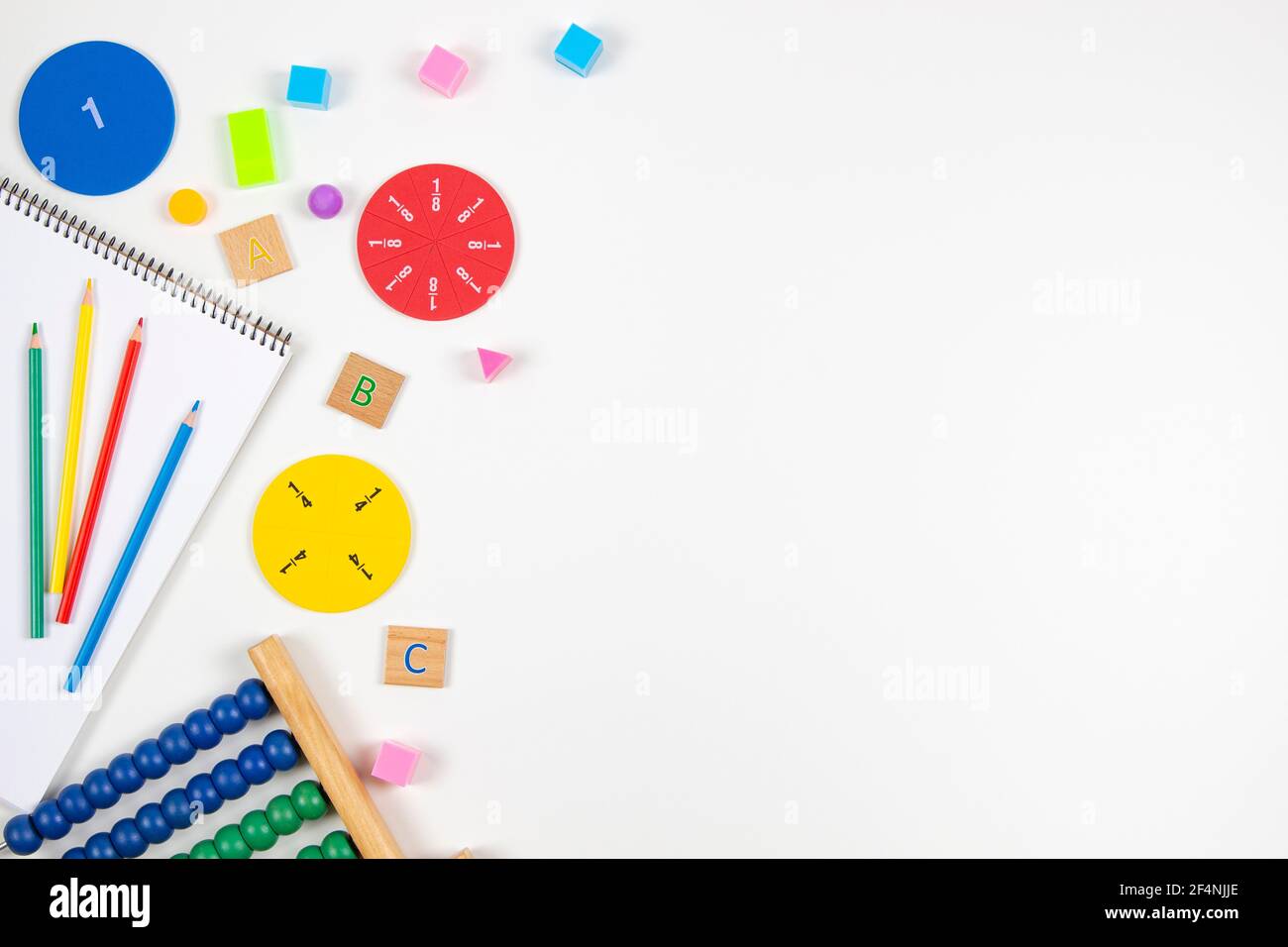 Math Backgrounds White