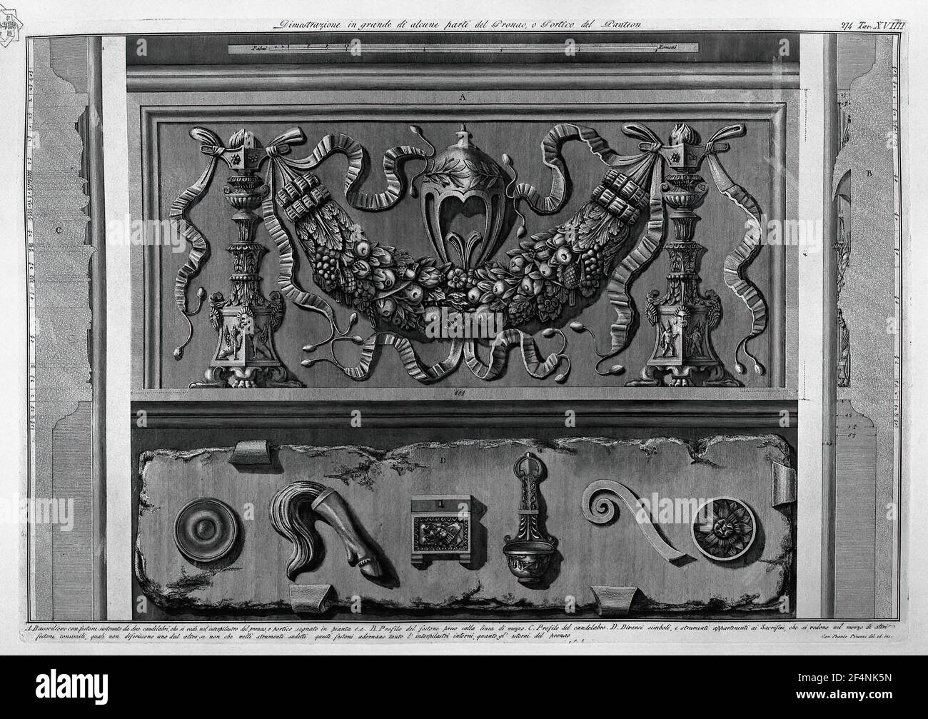 Pronaos portico hi-res stock photography and images - Alamy