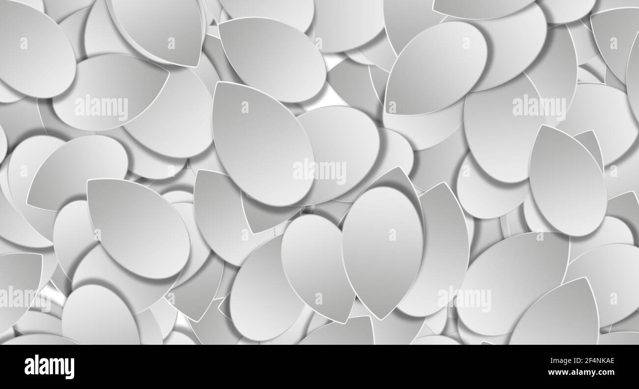 Illustration of gray shapes creating a surface for background and ...
