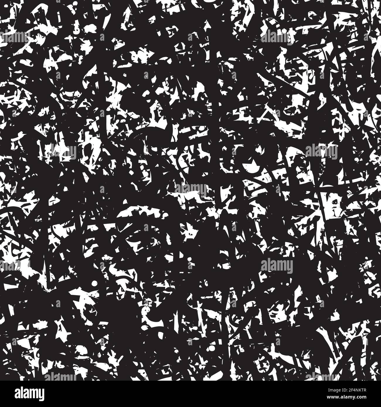 Vector graffiti seamless pattern with abstract tags, letters without ...