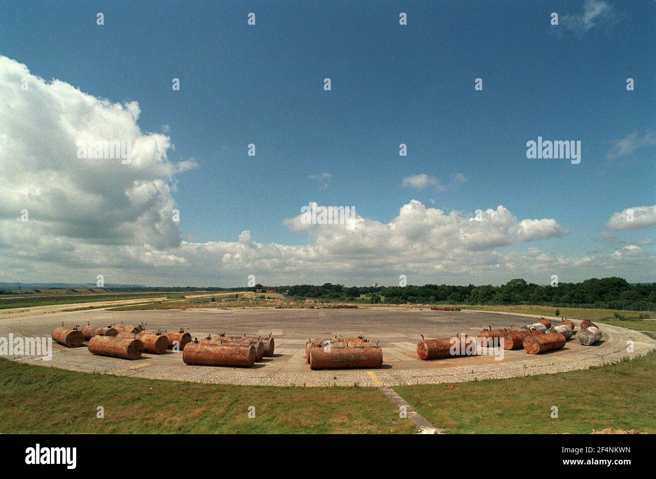 Greenham Common September 98 Stock Photo - Alamy