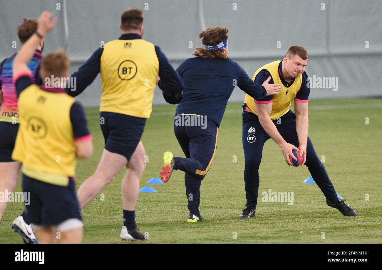 Alex craig rugby scotland france hi-res stock photography and images ...