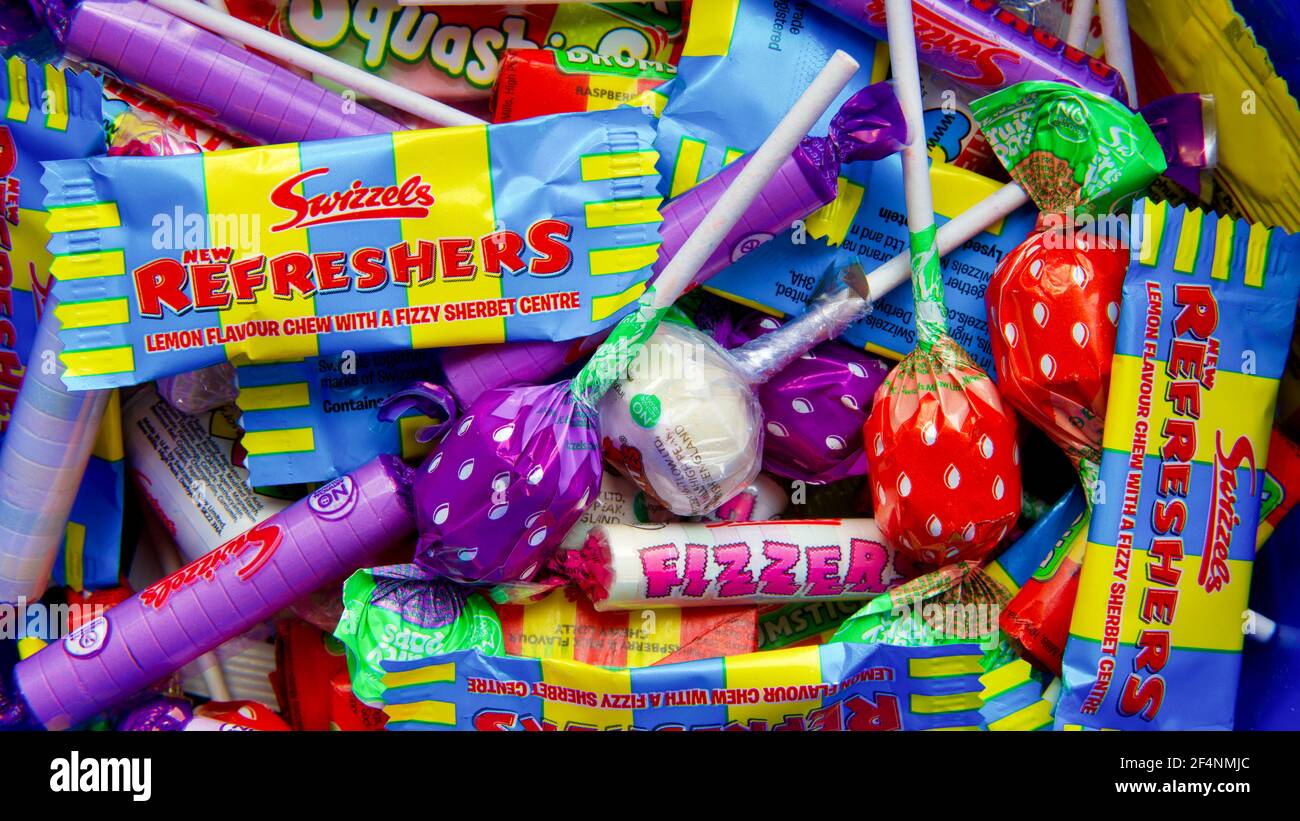 Parma violets sweets hi-res stock photography and images - Alamy