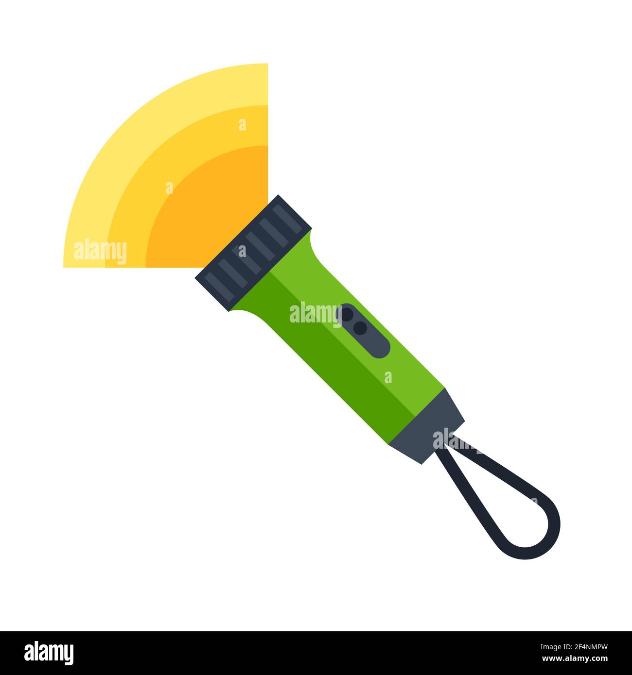 Flashlight illumination Stock Vector Images - Alamy
