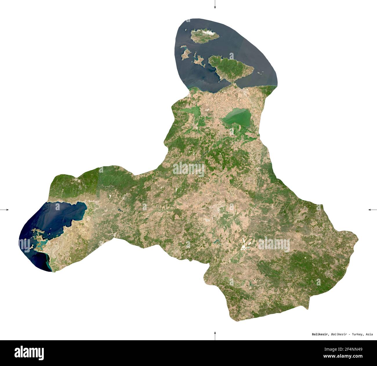 Map of balikesir hi-res stock photography and images - Alamy