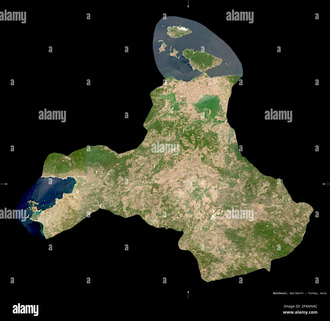 Map of balikesir hi-res stock photography and images - Alamy