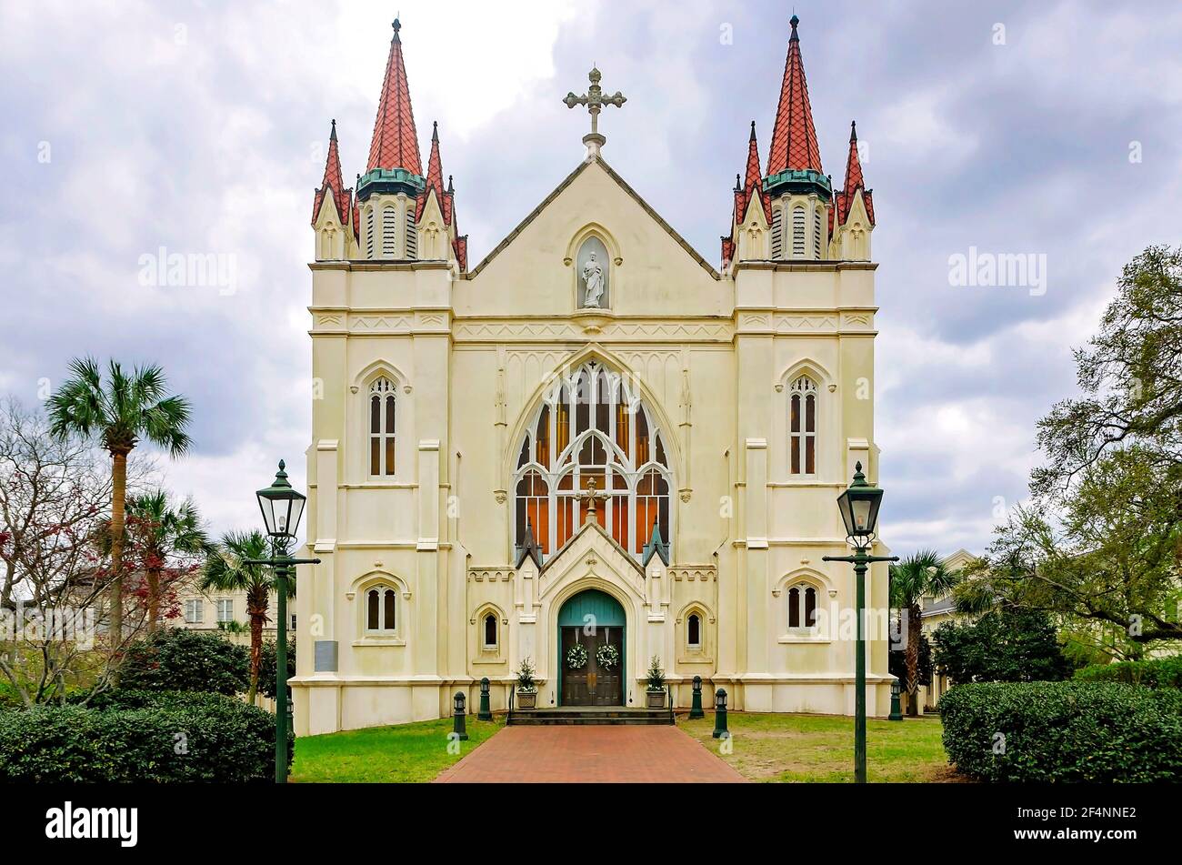 St. Joseph’s Chapel is pictured at Spring Hill College, March 20, 2021 ...