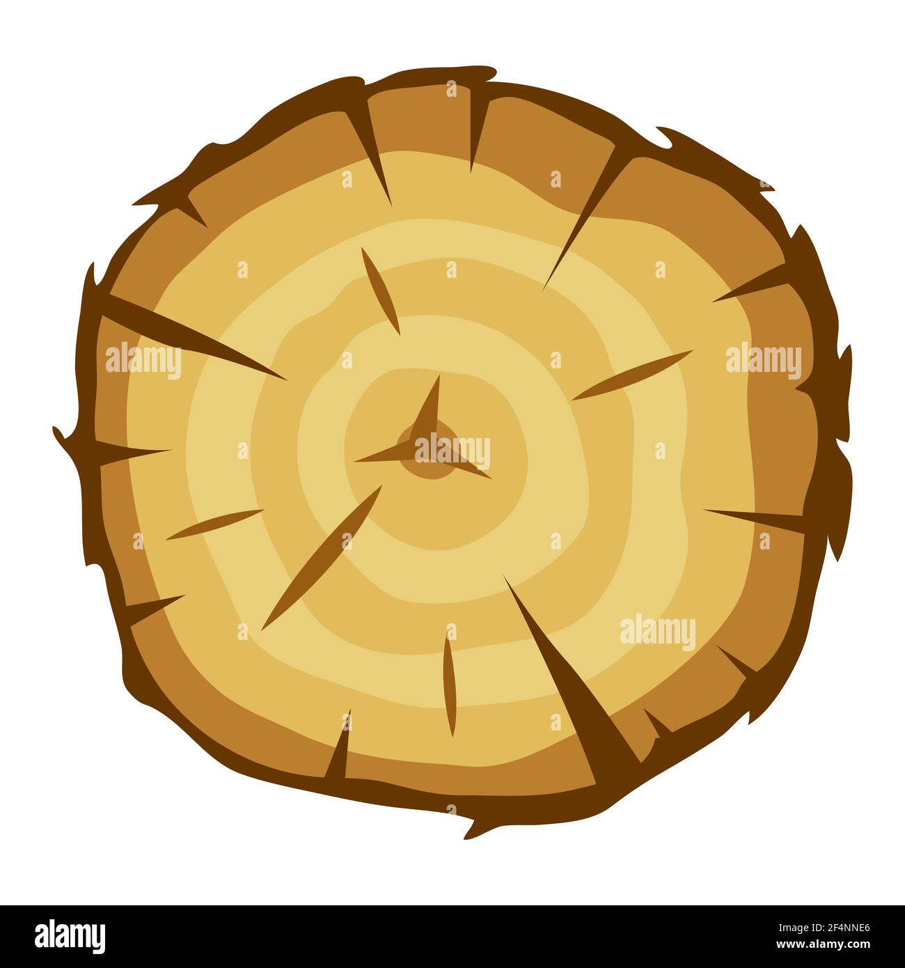 Log of tree Stock Vector Images - Alamy
