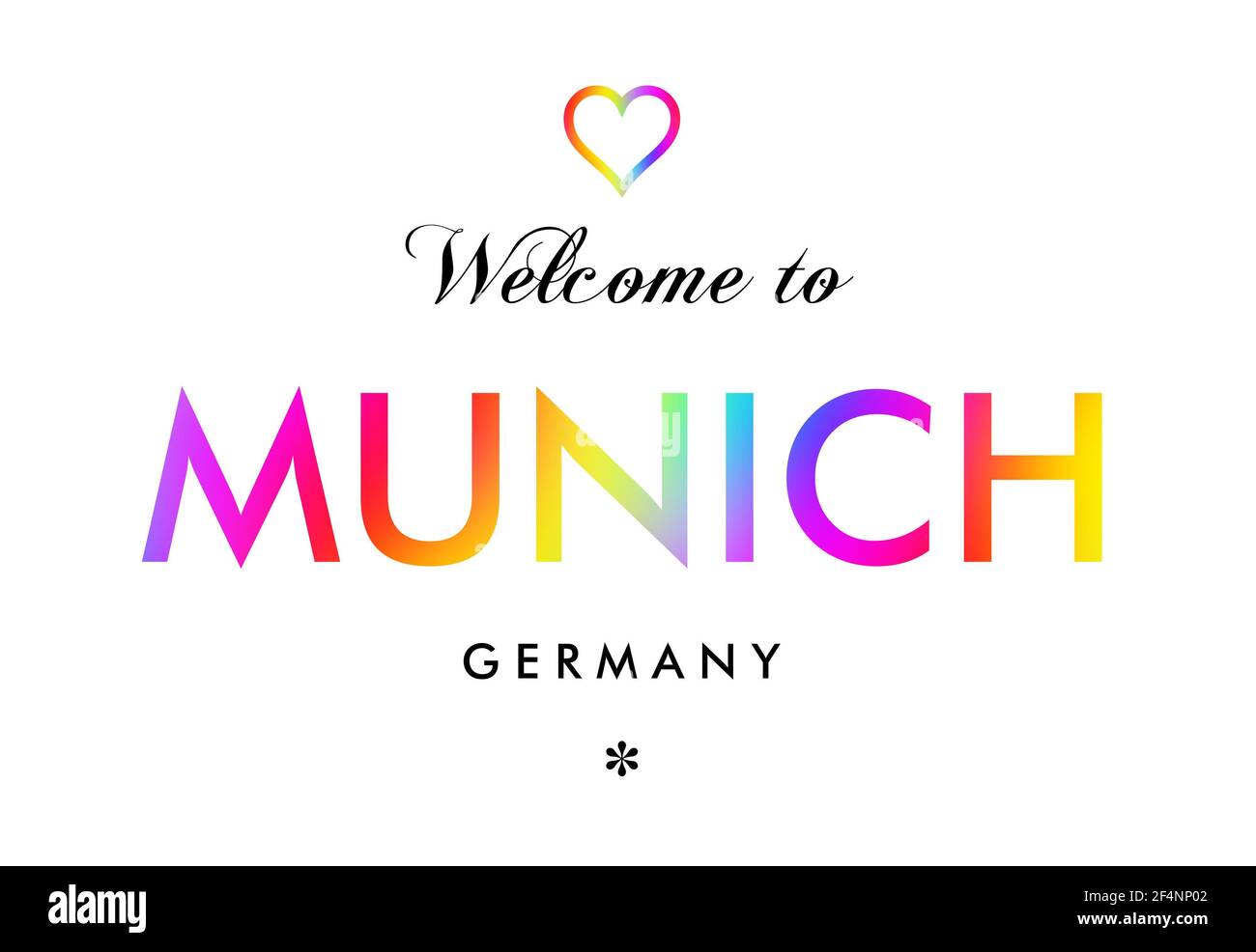 Welcome to germany Cut Out Stock Images & Pictures - Alamy