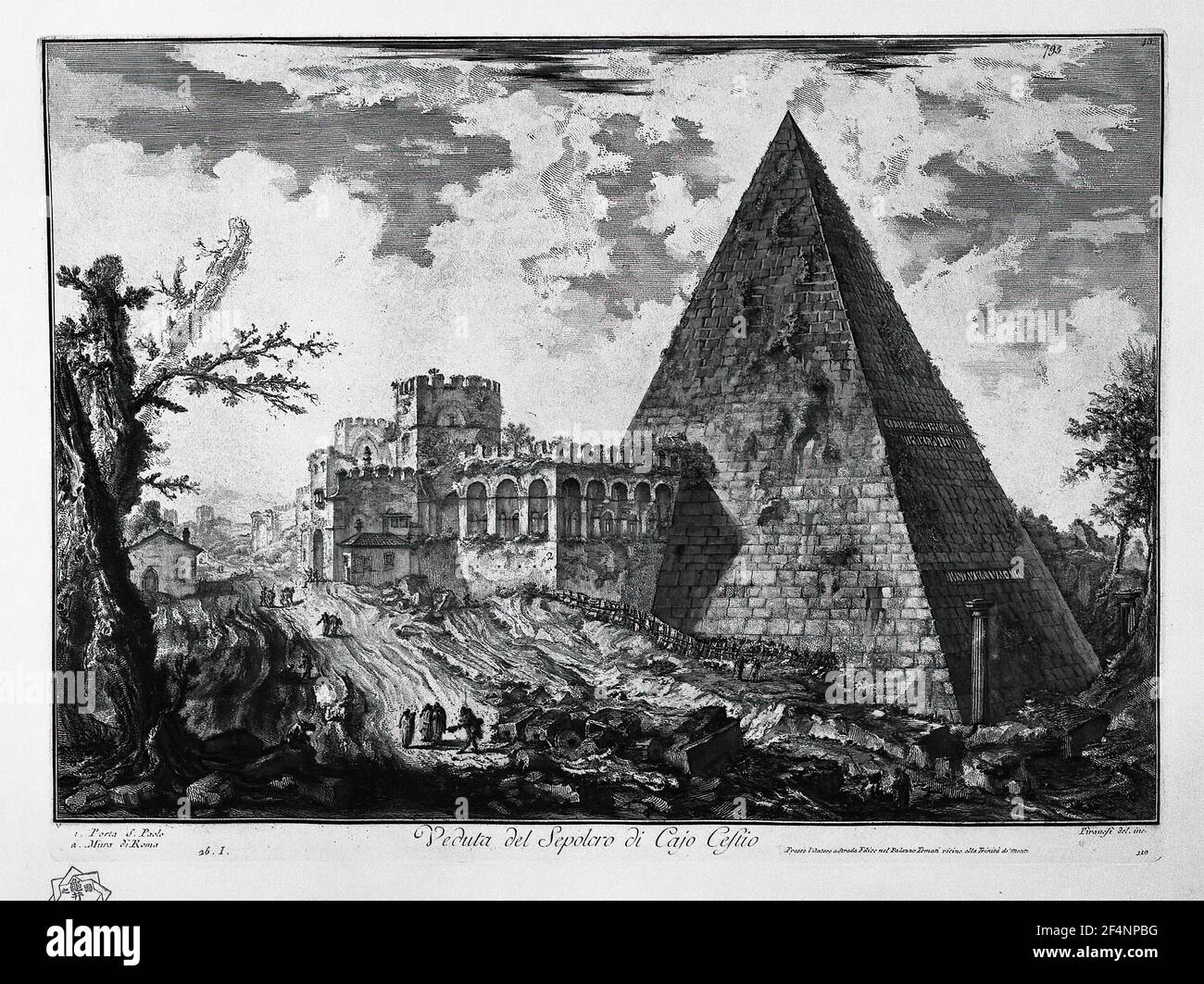 Caius cestius hi-res stock photography and images - Alamy