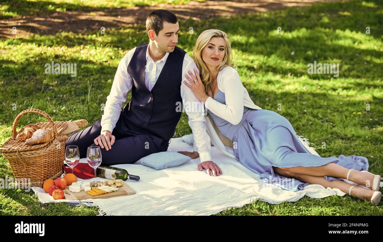 Romantic Picnic In Park