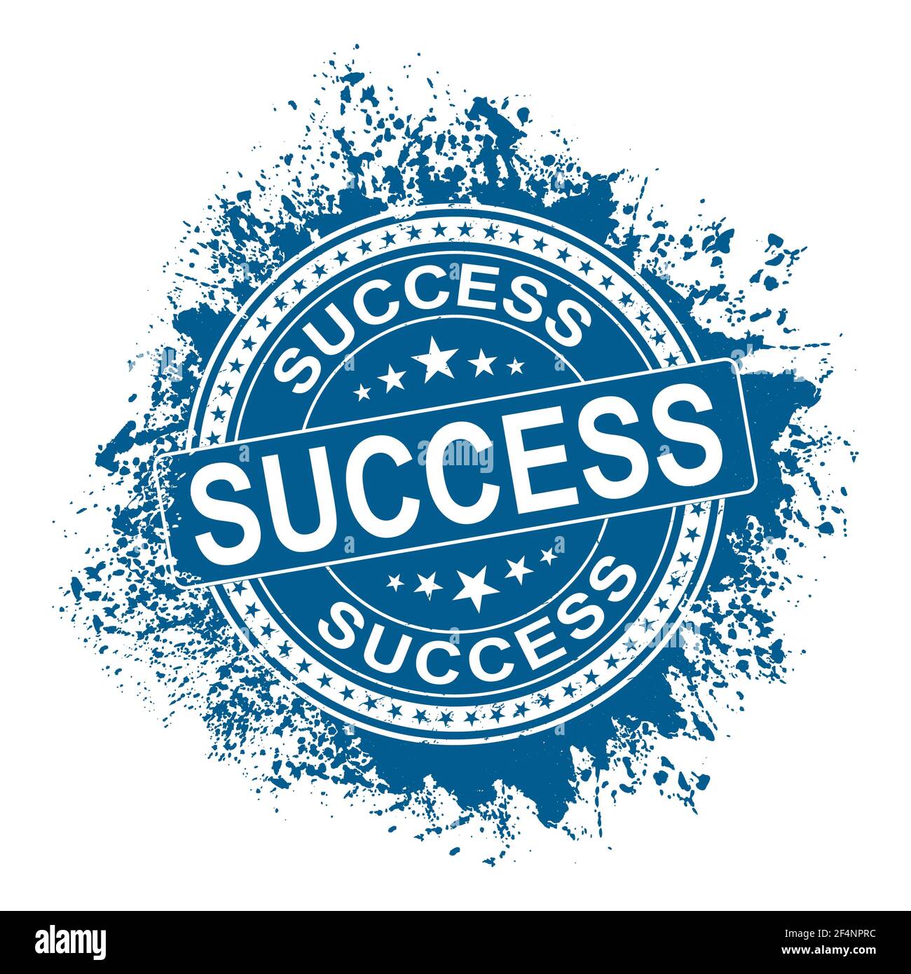 success stamp. round success grunge vintage stamp. success Stock Photo ...