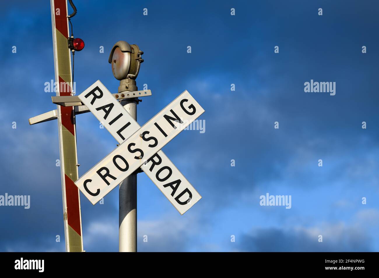 Burlington northern and santa fe sign hi-res stock photography and ...