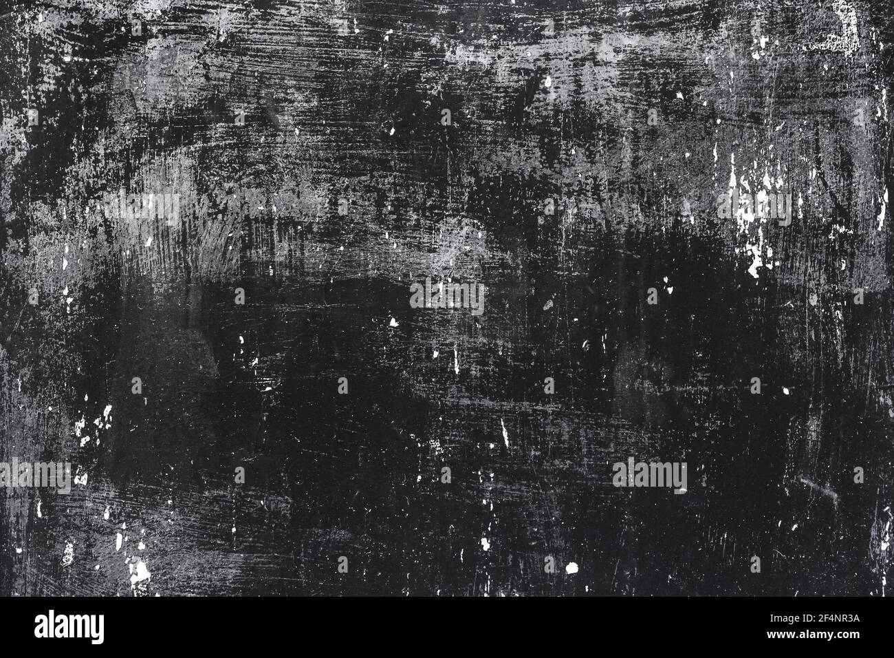 Old scratched grunge black painted metal surface texture background ...