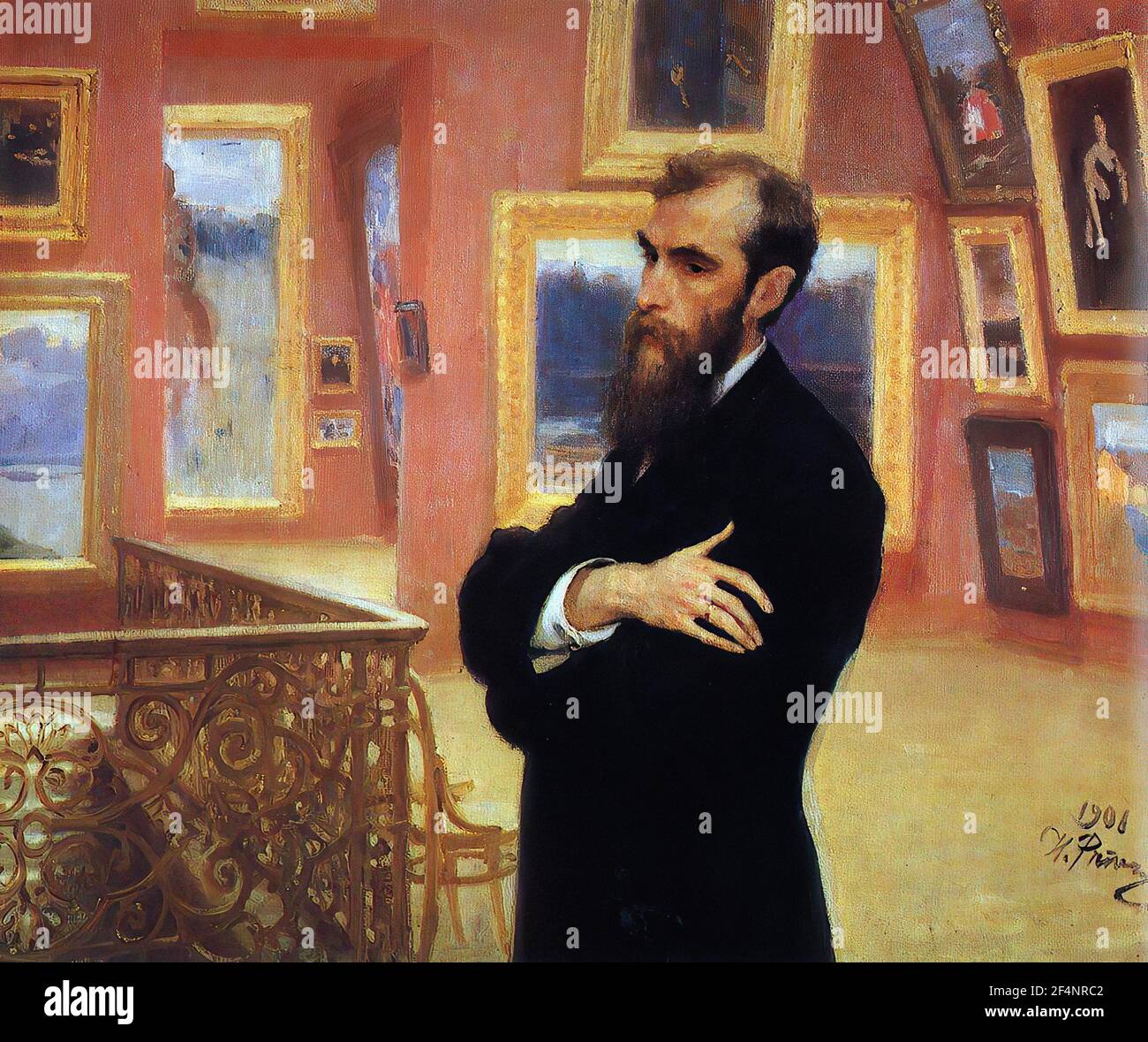 Repin tretyakov hi-res stock photography and images - Alamy