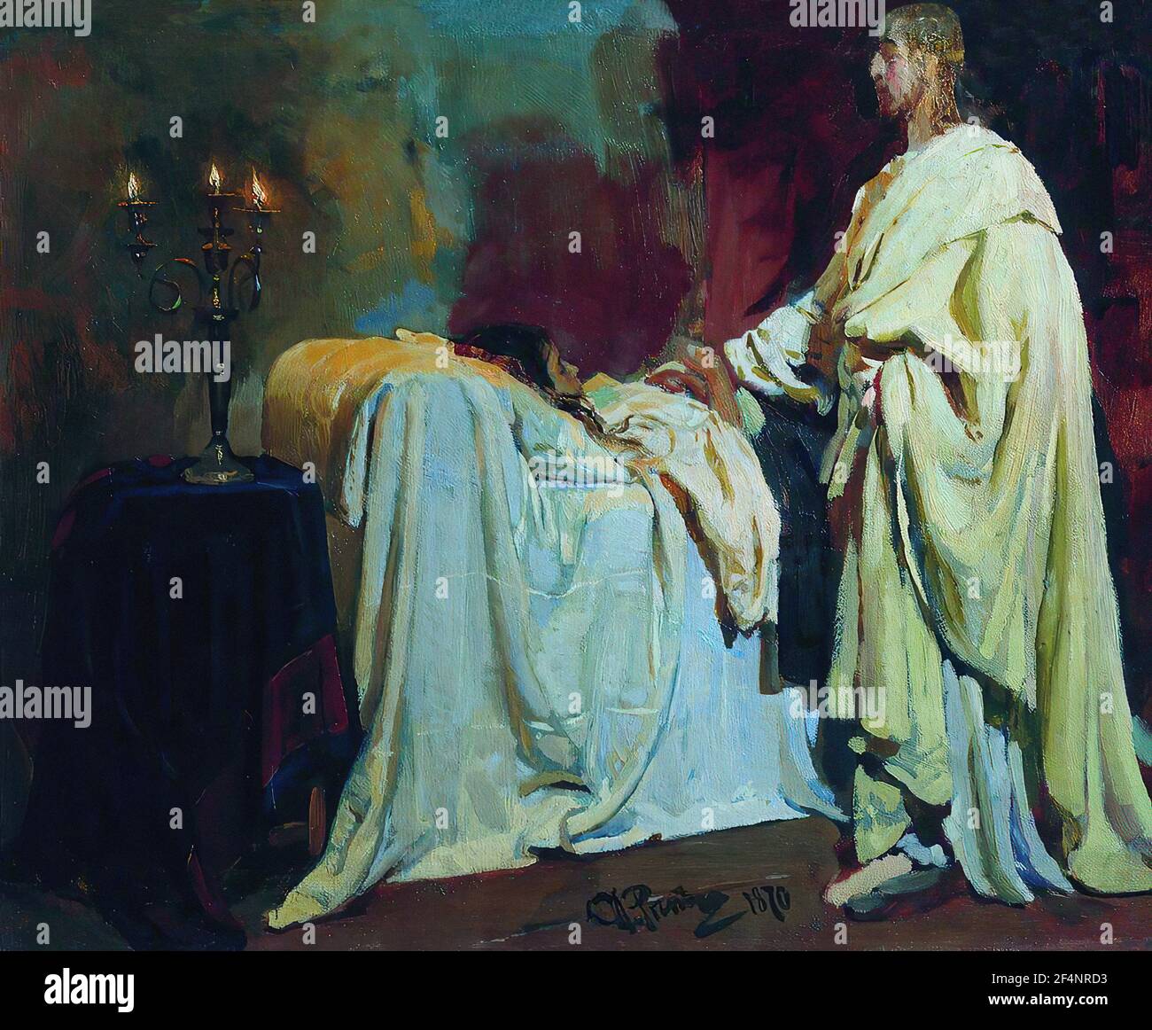 Jairus Daughter Painting High Resolution Stock Photography and Images ...