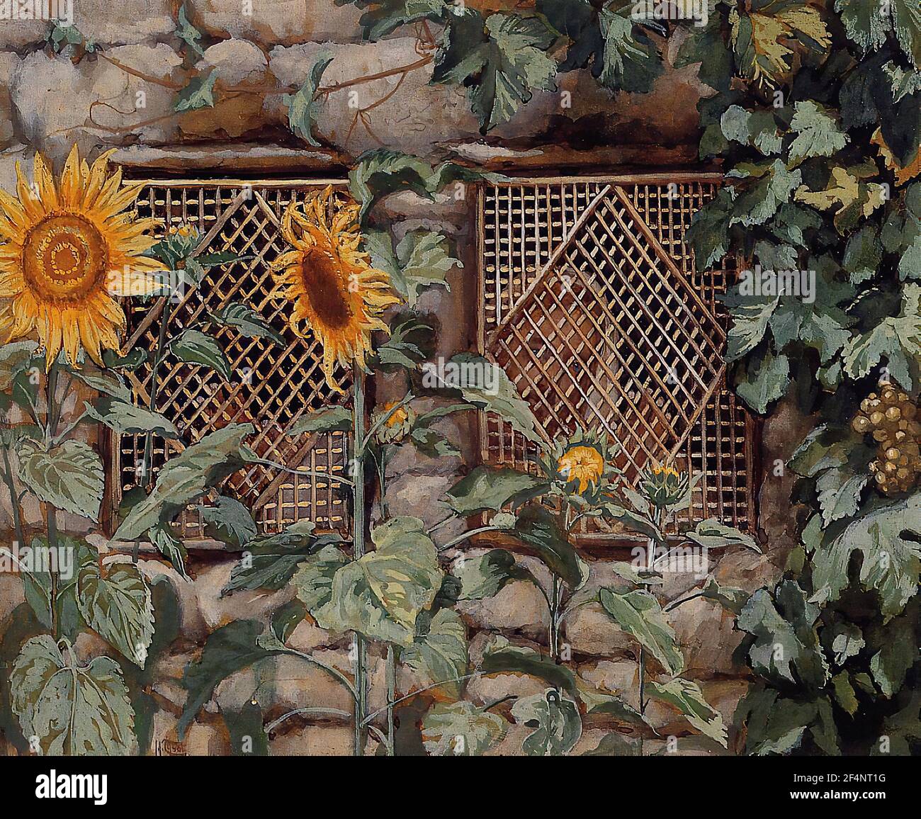 James Tissot - Behold He Standeth Behind Our Wall 1894 Stock Photo - Alamy