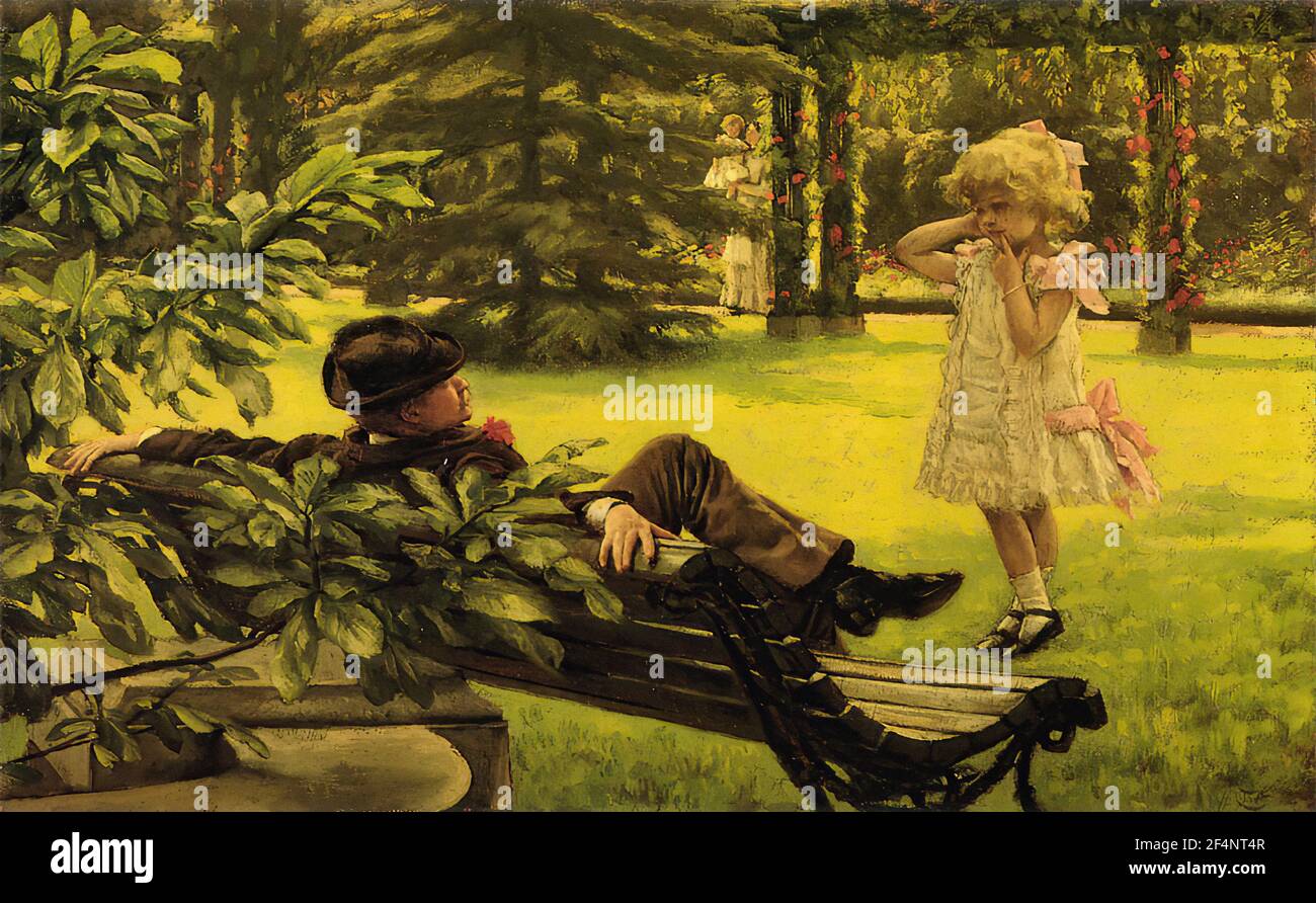 James Tissot - Uncle Fred 1879 Stock Photo - Alamy