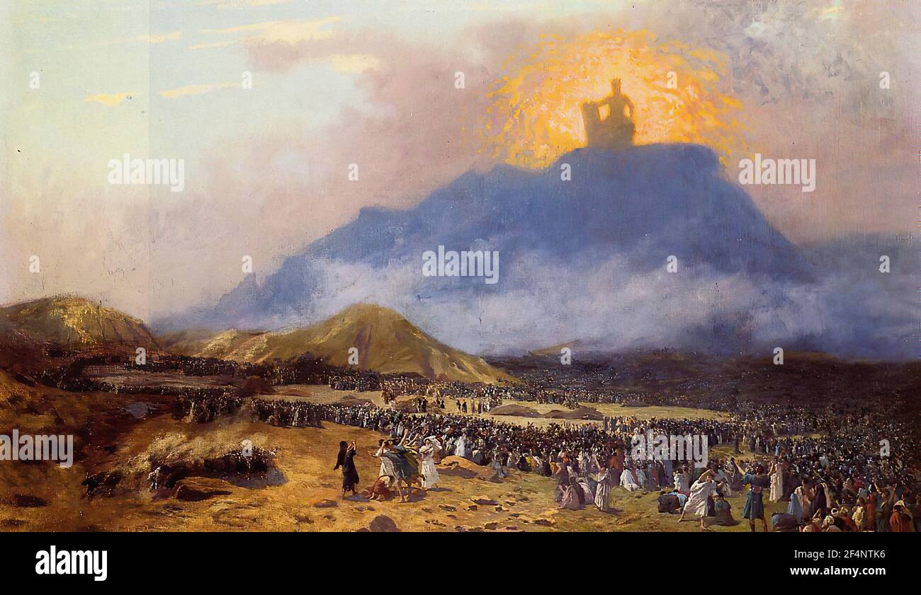 Jean léon gérôme sinai hi-res stock photography and images - Alamy