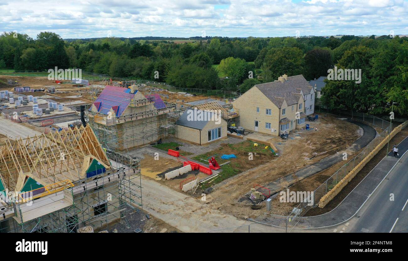 Cotswolds aerial view hi-res stock photography and images - Alamy
