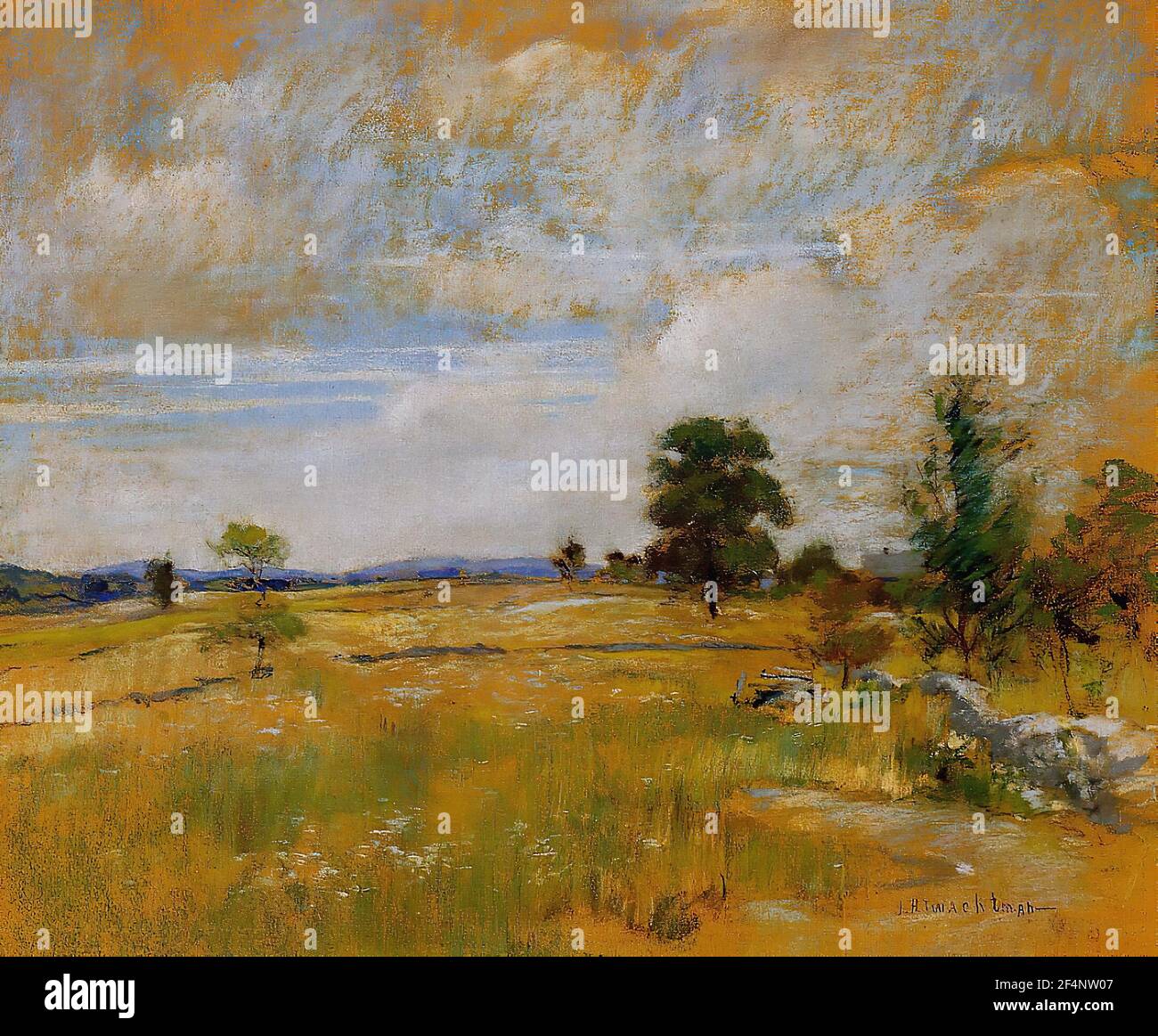 Twachtman connecticut landscape hi-res stock photography and images - Alamy