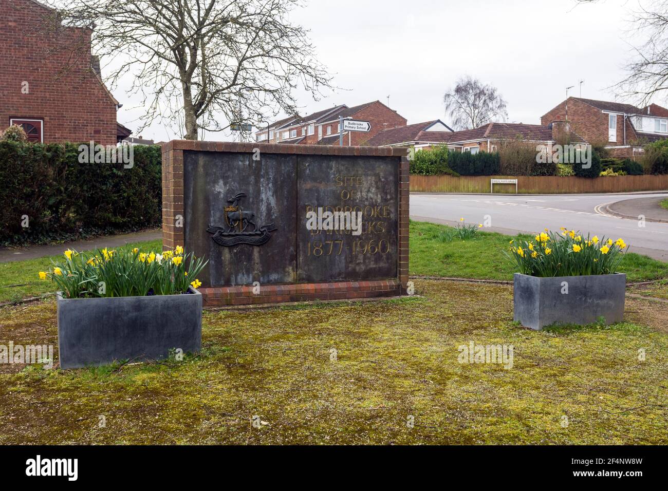 Budbrooke Barracks memorial, Hampton Magna village, Warwickshire ...